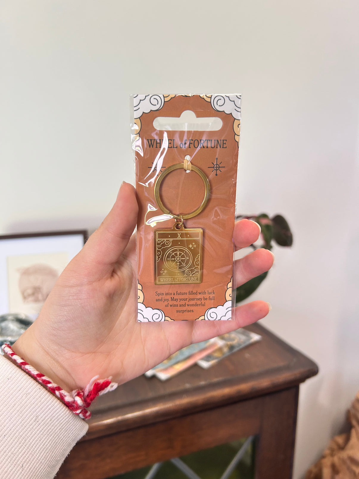 Wheel Of Fortune Keychain – The Witches' House Subscription Box