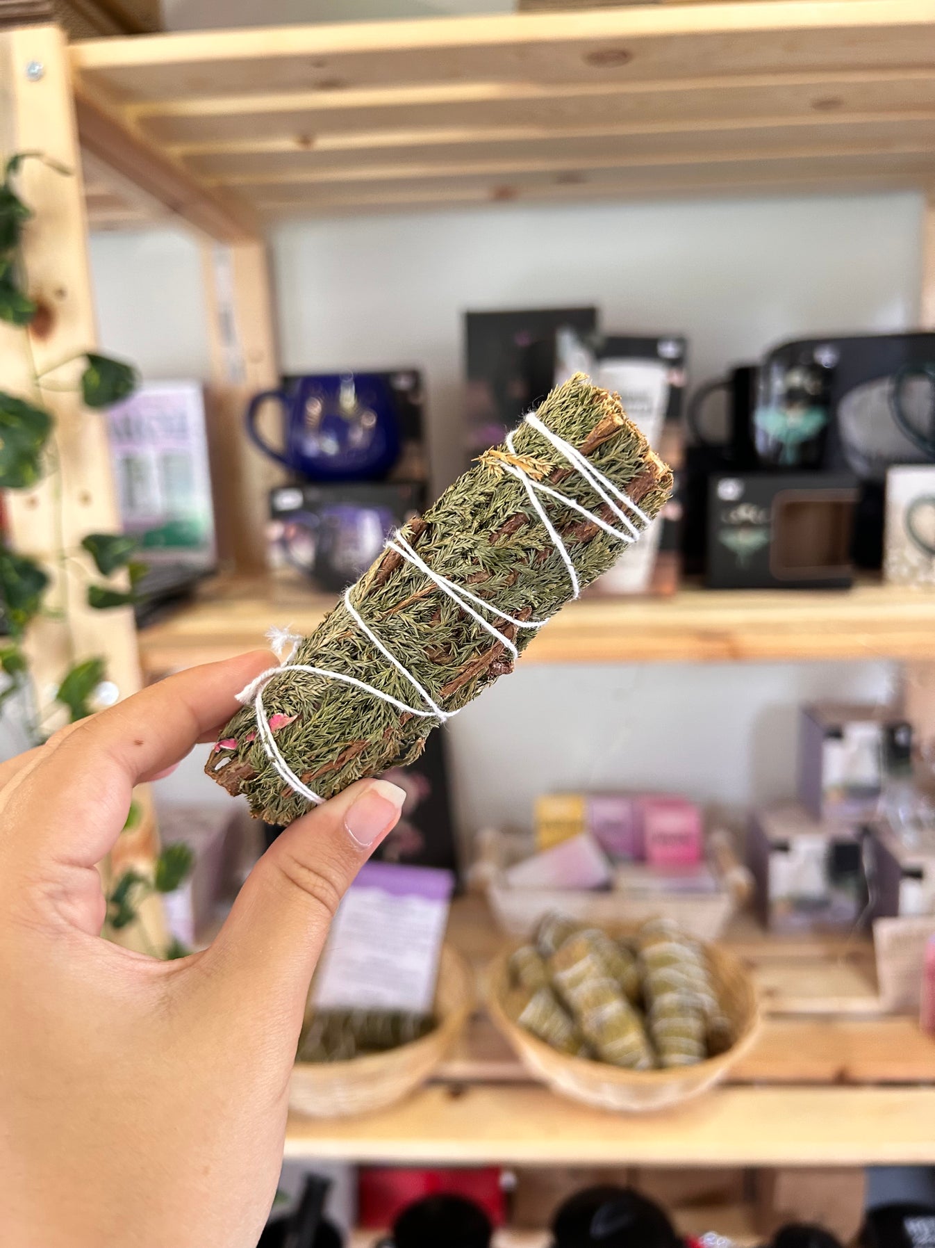 Ceder Smoke Wand – The Witches' House Subscription Box